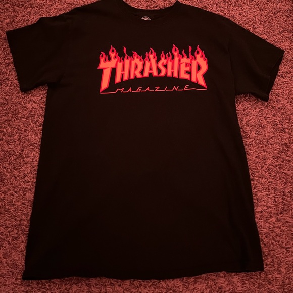 Thrasher | Tops | Classic Thrasher Flame Shirt | Poshmark